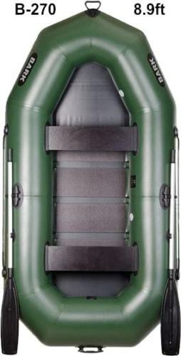 Inflatable Boat BARK Dinghy 6.2-9.2ft Fishing Boat PVC Floor | Slatted ...