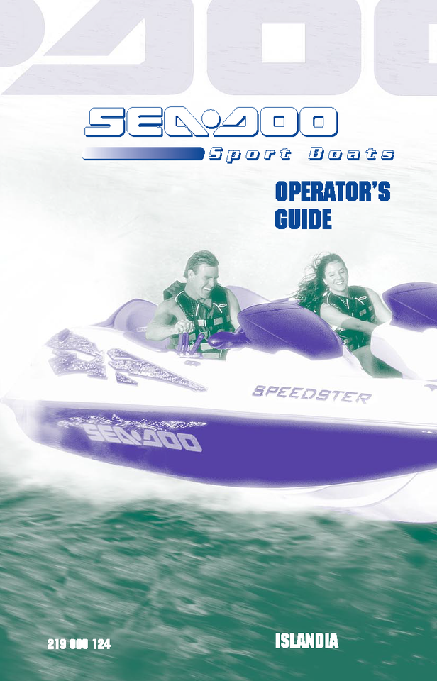 1993-2025 Sea-Doo Sport Boats Pontoons OWNER'S MANUALS Shop Guide BRP ...