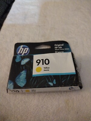 HP 910 Yellow Jaune Original Ink Cartridge, ~315 pages, 3YL58AN#140 ...