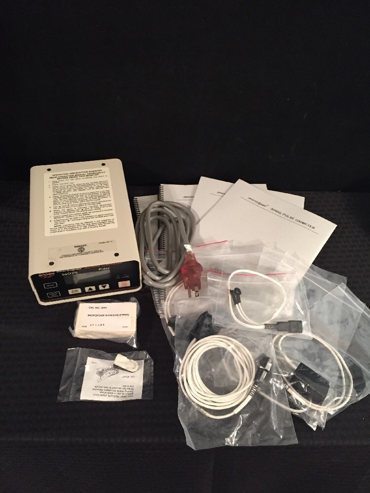 Biochem Microspan Pulse Oximeter 3040G W/instructions & Accessories for ...