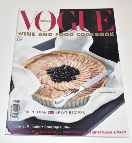 VOGUE Wine & Food Cookbook - More than 200 Great Recipes - Vintage 1999 ...