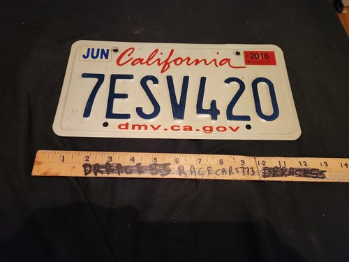 420 California License VINTAGE ANTIQUE CLASSIC Single Plate | eBay