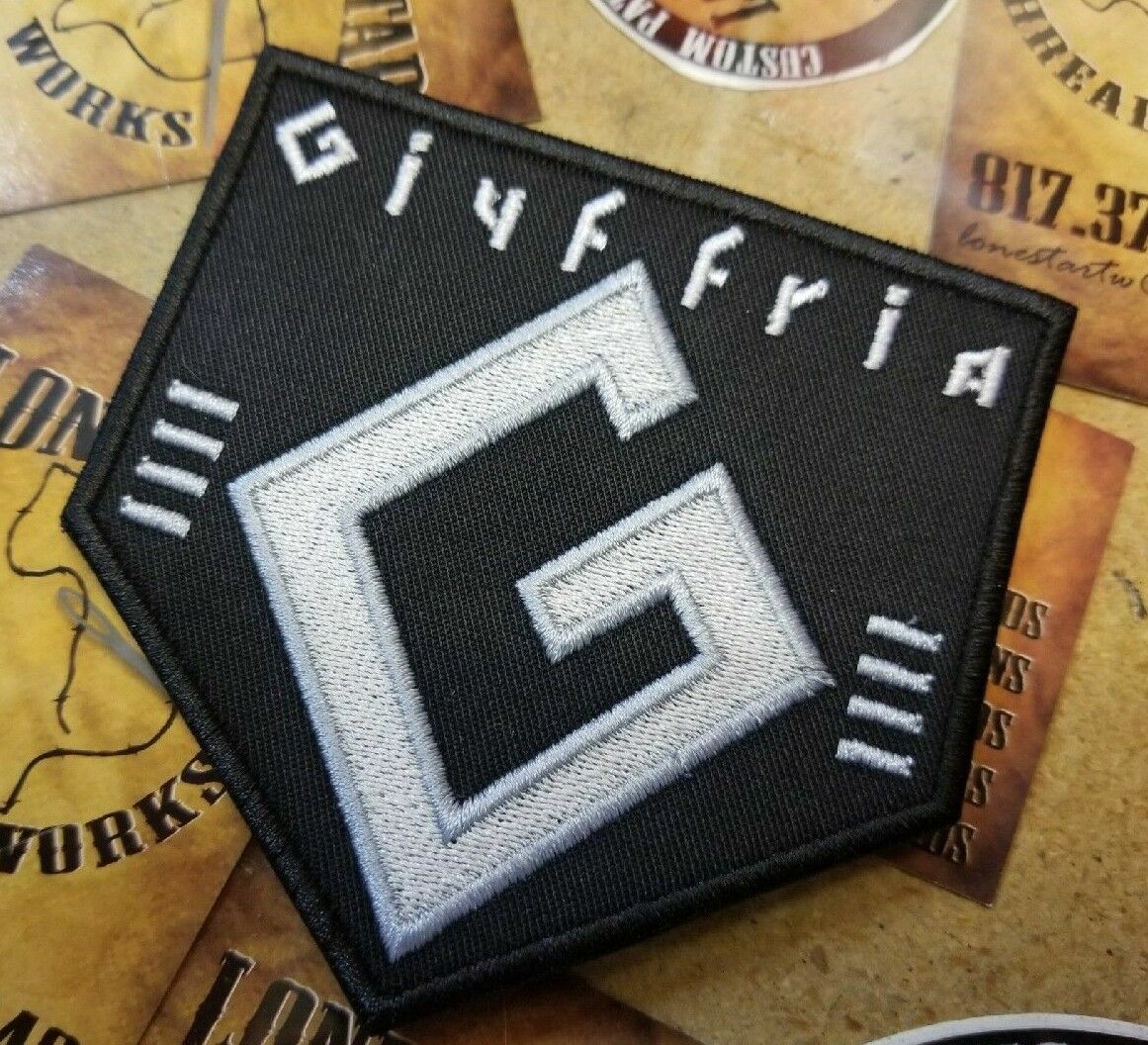 EMBROIDERED GIUFFRIA ROCK BAND PATCH (Please Read Ad) | eBay