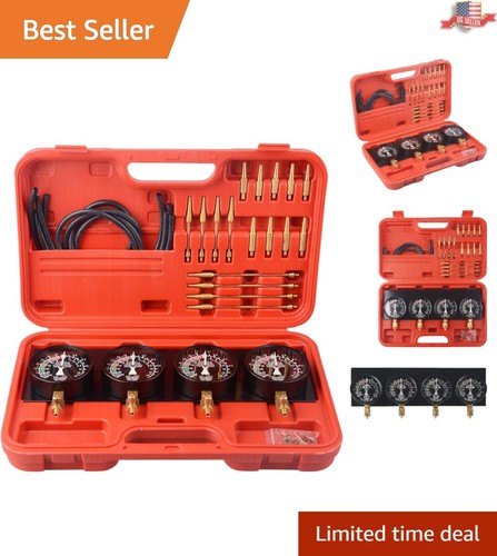Chrome Finish Carburetor Synchronizer and Adjustment Tool Kit for ...