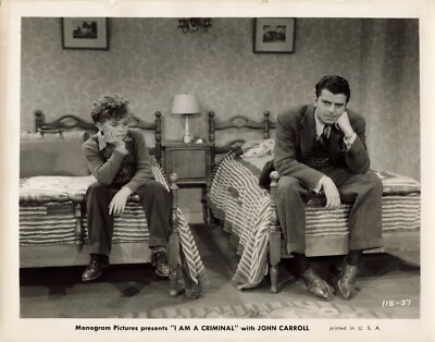 I Am a Criminal 1938 Movie Photo John Carroll Martin Spellman a*P156c ...