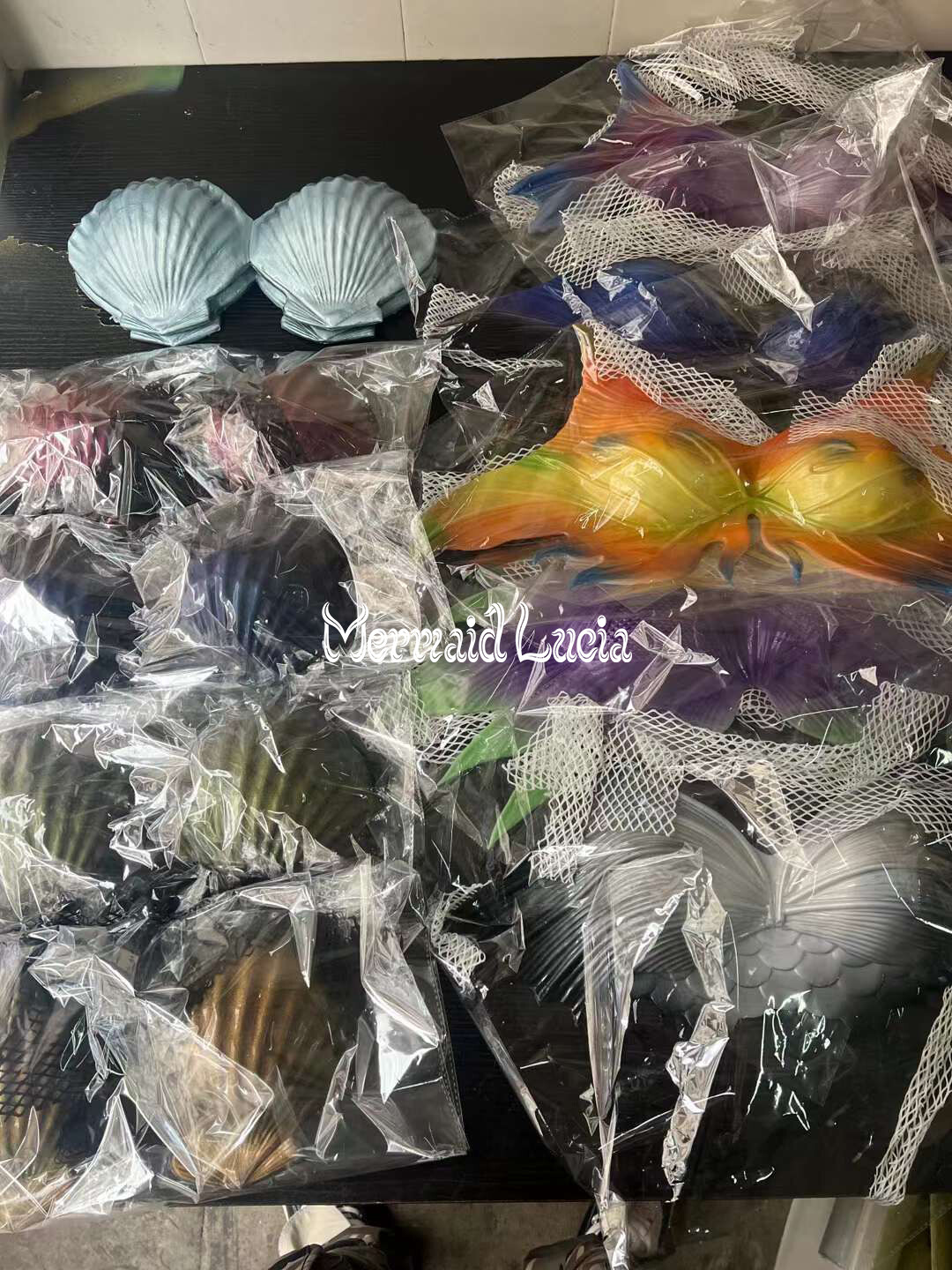 Mermaid Silicone Shell Bra Style 4 Little Mermaid Top Costume | eBay