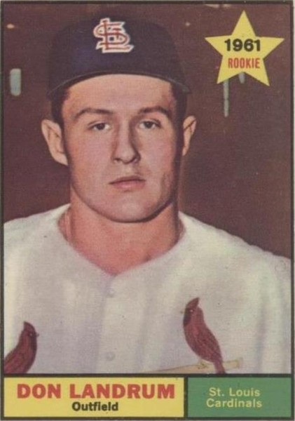 1961 Topps - #338 Don Landrum for sale online | eBay