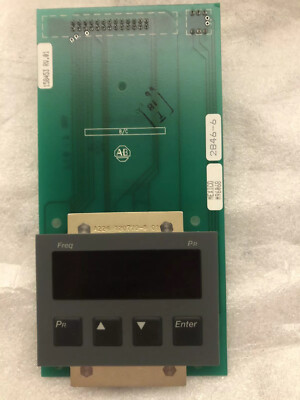 Allen Bradley Spare Part #158453 Rev-01,for 1336 VFD, Key Pad/Display ...
