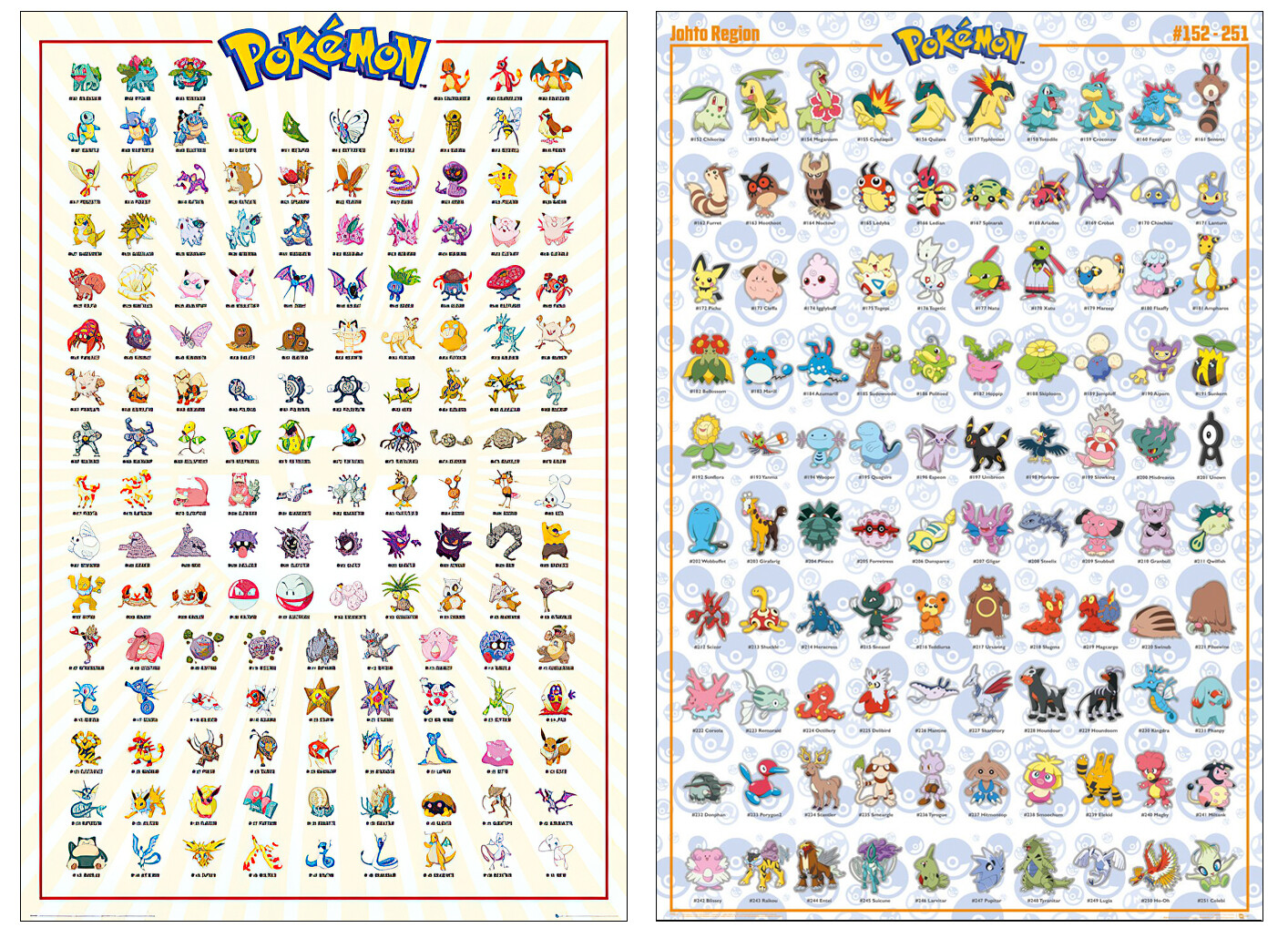 Original 251 Pokemon