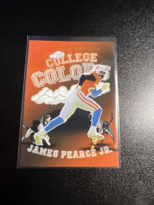 James Pearce Jr COLLEGE COLORS 2024 Onit Parallel Card Tennessee ...