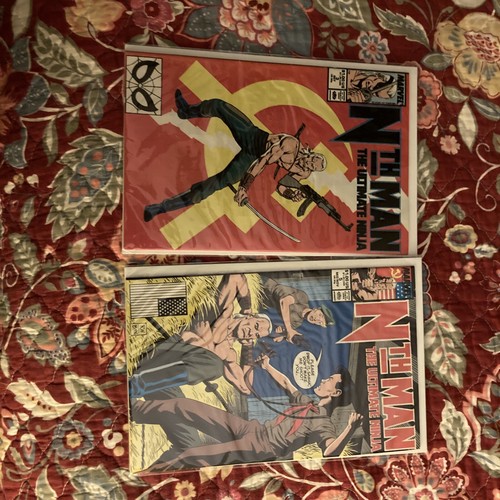 Nth Man the Ultimate Ninja #3/#5 (Oct /Dec 1989, Marvel) | eBay
