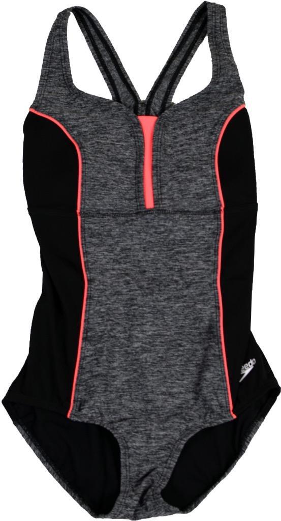 EUC Speedo Womens Size 8 Texture Touchback Athletic Granatina 1 Pc ...