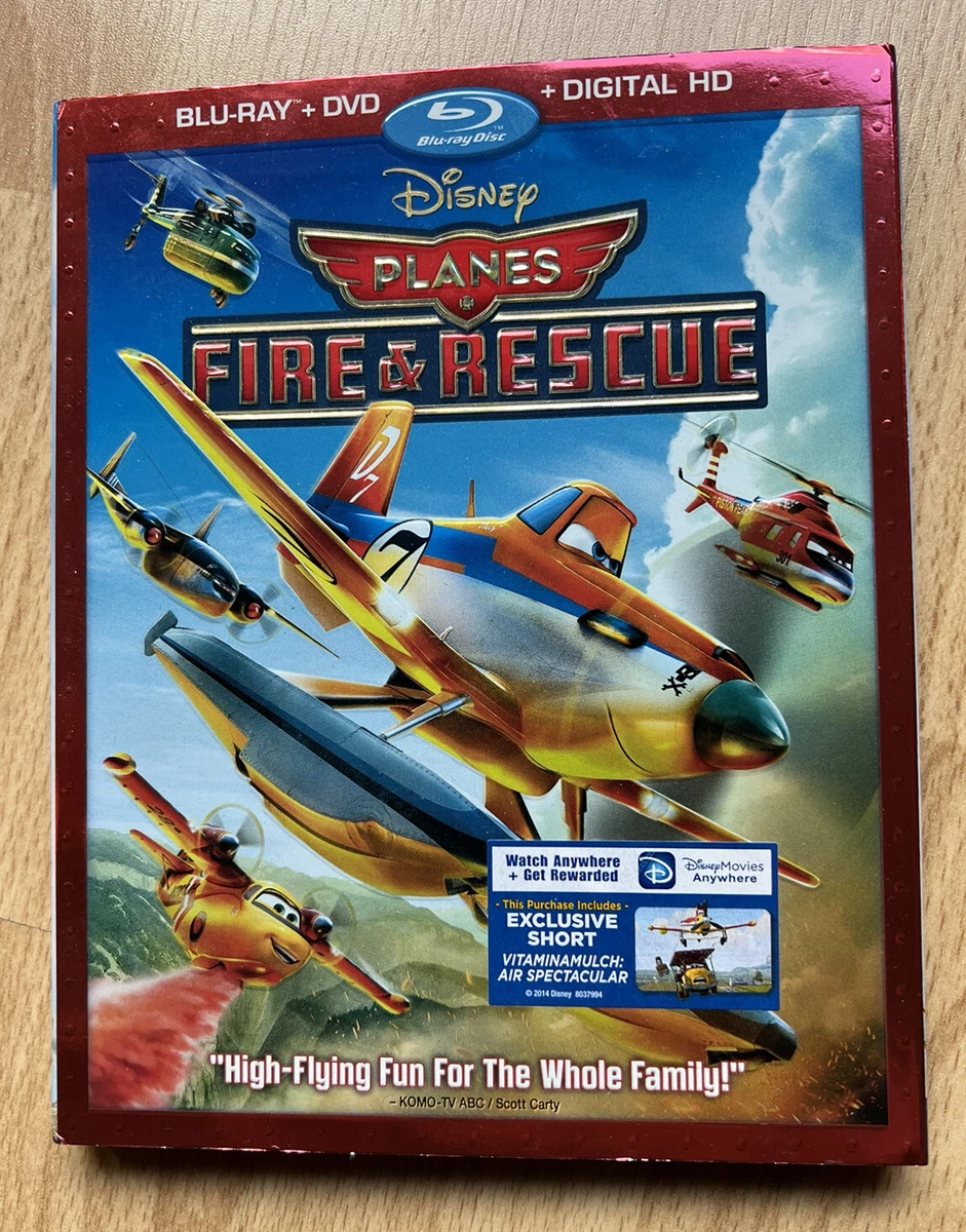 Planes Fire And Rescue Dvd Cover