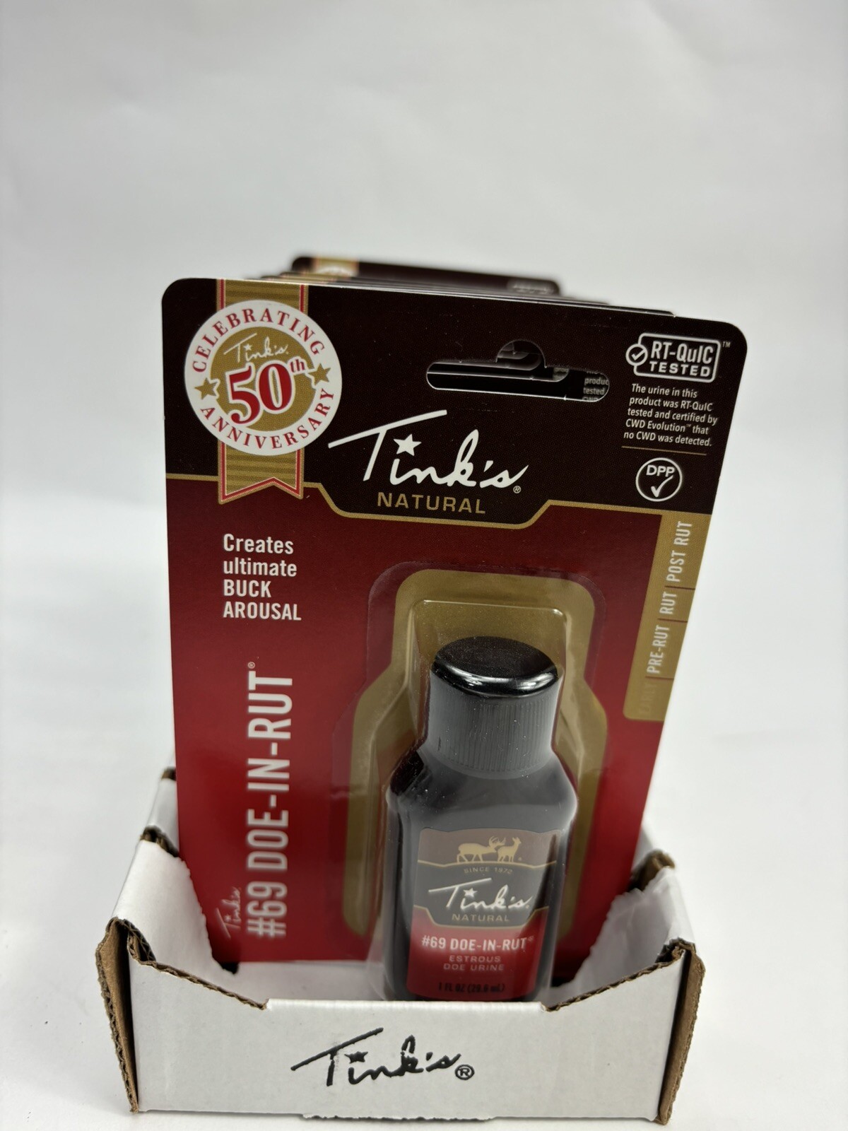 Lot Of 7 Tink’s 3 Oz. The Original #69 Doe in Rut Estrous Doe Urine ...