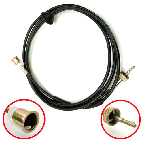 Speedo Meter Cable Speedometer Black For Isuzu Rocky 175 Lorry 1984 ...