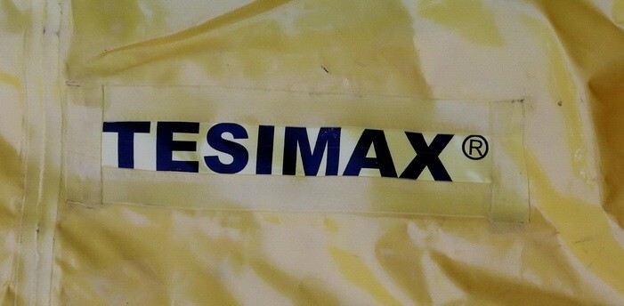 VGC TESIMAX GS3 POLYRAN-L SOLAS APPRVD CHEMICAL PROTECTIVE SAFETY SUIT ...