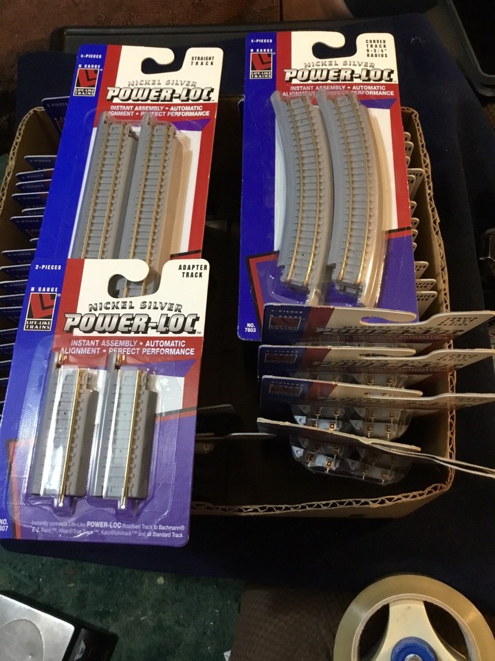ho scale life-like power-loc Lot -46 Packages . | eBay