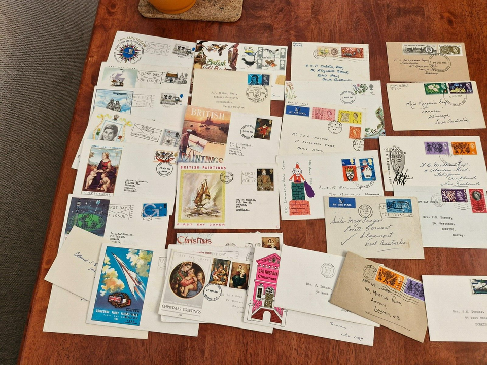 British First Day Cover Collection 1950's - 1960's . 57 Covers | eBay