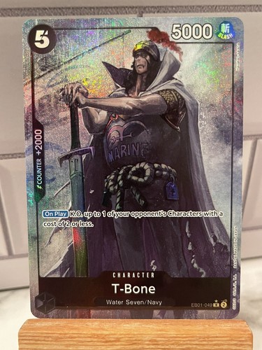 T-Bone ONE PIECE English EB01-049 RARE! Alt Art | eBay