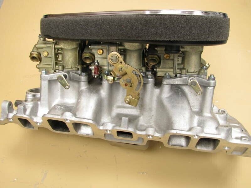 67 Corvette Org Intake TRI-POWER SYSTEM 427 435 hp 3x2 L71 3660 3659 ...