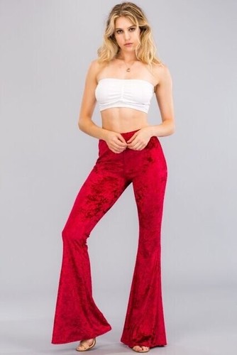 red velvet pants women small new | eBay