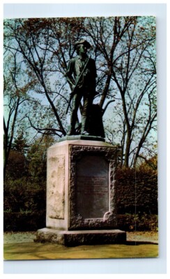 Daniel Chester Frenchs Statue The Minute Man Concord Massachusetts ...