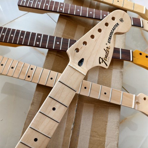 22 Fret Big head gloss maple Fender STRAT style electric guitar neck ...