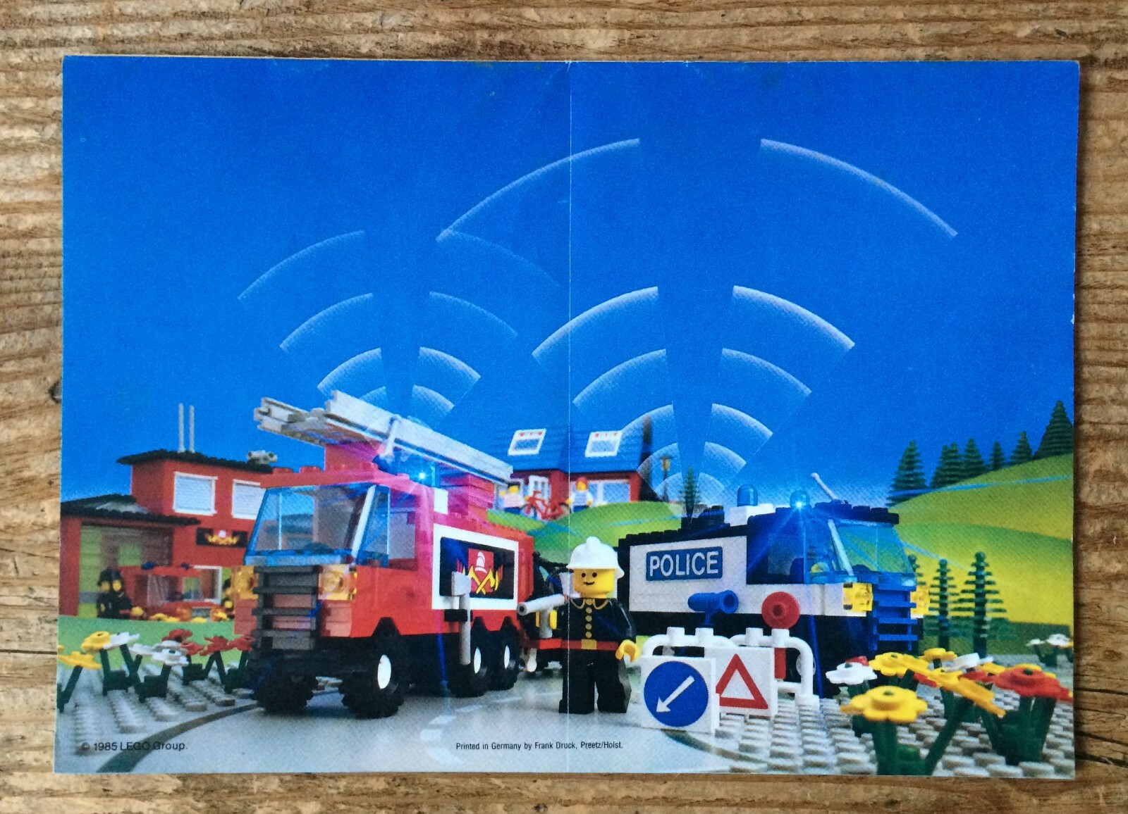 Lego 6450 Camion de police (1985). Boîte vide + notice. | eBay