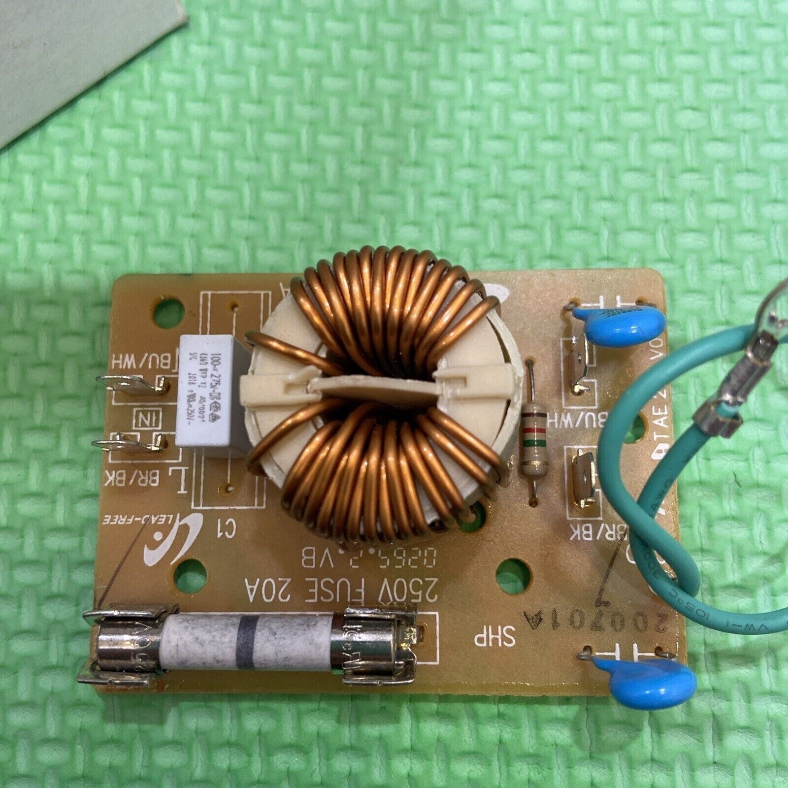 Same Day Ship | Samsung OEM Microwave Noise Filter Board | SN-UF12A, DE96-00400A | eBay