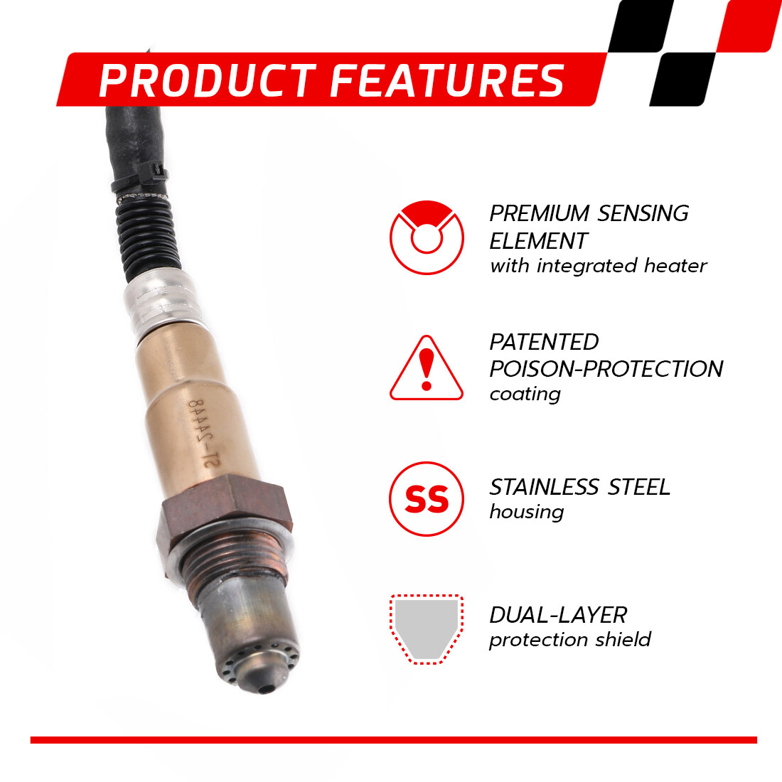 Downstream Oxygen O2 Sensor for 2004 2005 2006 Nissan Altima Maxima ...