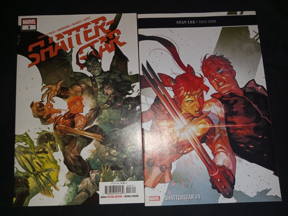 Shatterstar 1-5 complete series marvel | eBay