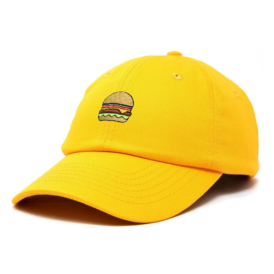 DALIX Hamburger Hat Cheeseburger Dad Baseball Cap Gift | eBay