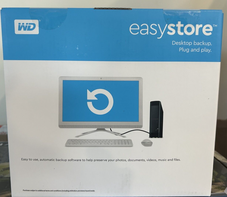 WD - easystore 18TB External USB 3.0 Hard Drive - Black 718037884431| eBay
