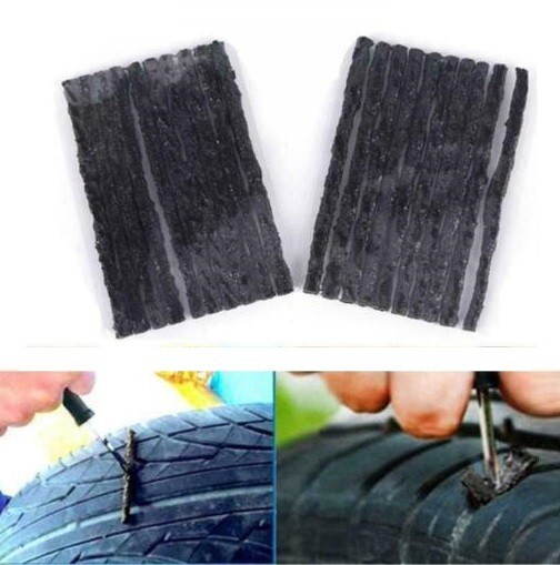 Tubeless Tyre Tire Repair Kit Inserts Plugs Strings Strips 4" X 20 ...