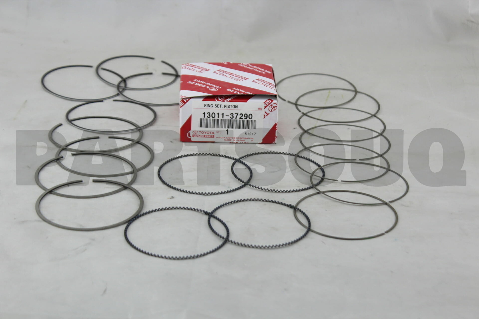 1301137290 Genuine Toyota RING SET PISTON 13011-37290 | eBay Australia