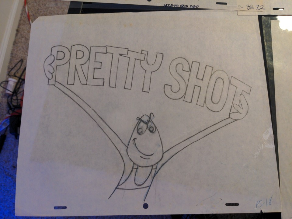 NBA animation cel lot Washington wizards bullets production art ...