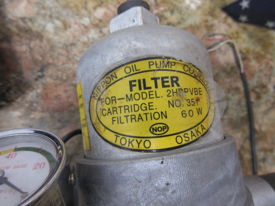 NOP NIPPON OIL PUMP MOTOR TOP 2MY400-206HWMCPVBE FELQ-8T TOP-206HWMC ...