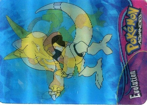 POKEMON ADVANCED CARD HOLO 3D 2004 (PANINI) #15 ABRA KADABRA ALAKAZAM ...