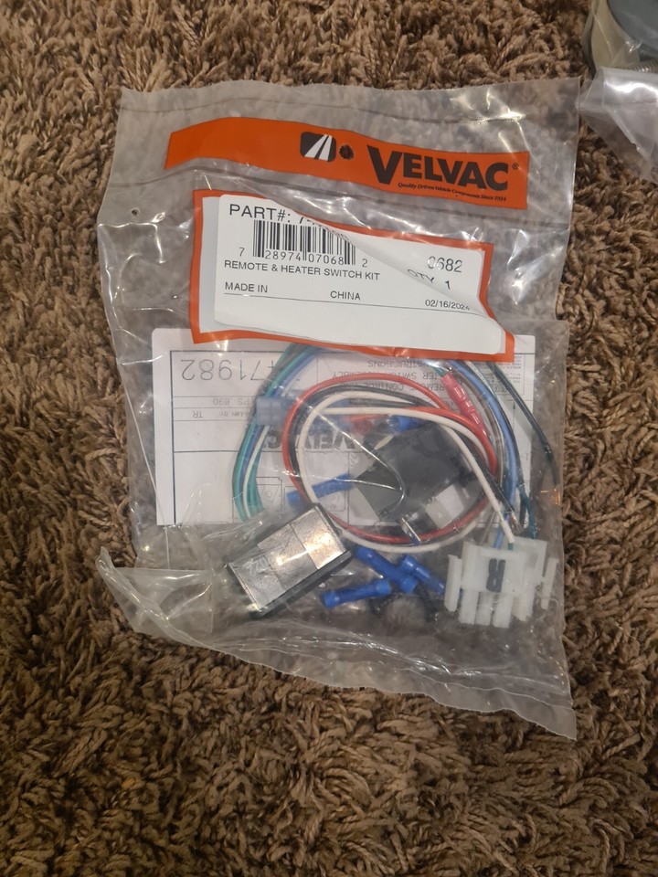 VELVAC Side View Mirror RV Class A Motorhome RH Right Heated Signal | eBay