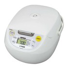 Tiger JBV-S18U 10-Cup Microcomputer Controlled 4-in-1 Rice Cooker White ...