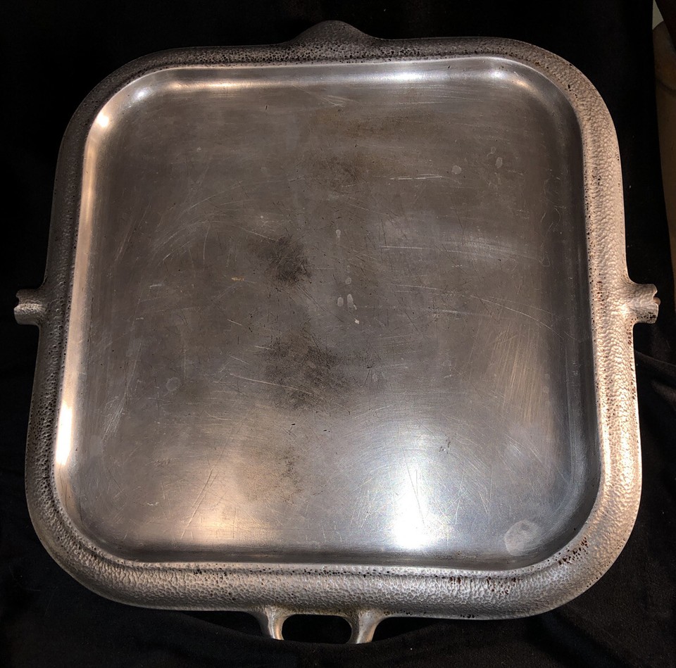 Vintage Silver Seal Aluminum Stove Griddle Grill Pan with Handle | eBay