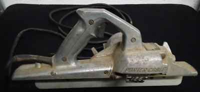 PORTER CABLE PORTA PLANE MODEL 126+ INDUSTRIAL ELECTRIC HAND PLANER ...