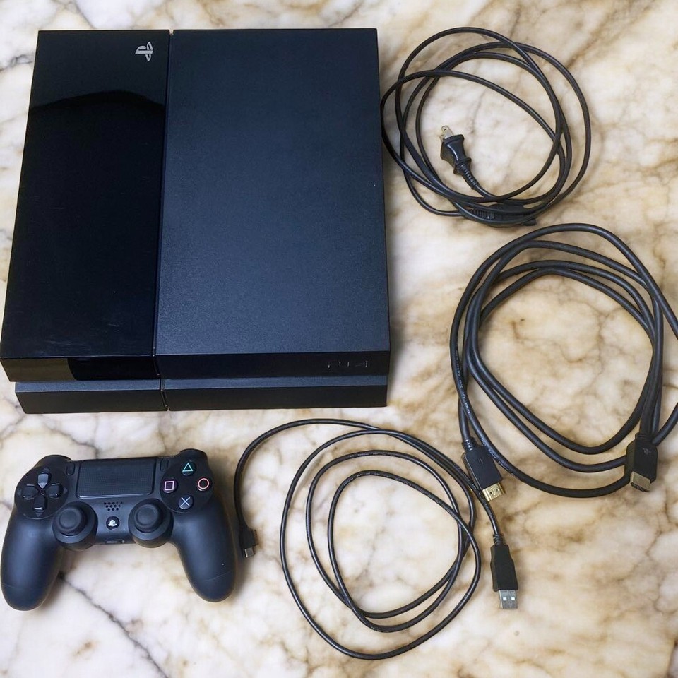 PS4 PlayStation 4 Original Slim Pro 500GB 1TB 2TB Console Sony without ...