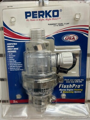 PERKO FLUSHPRO VALVE - 1-1/4 | eBay