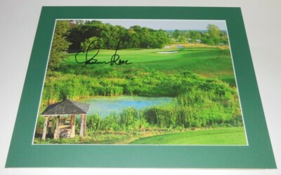 Clarence Rose SIGNED Photo Golf Course 14x11 Inch Professional Golfer ...