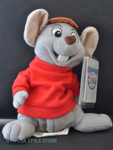 Bernard Rescuers Mouse Disney Store Mini Bean Bag Toy Plush with Tags ...