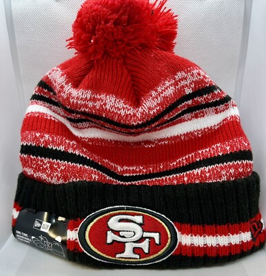 San Francisco 49ers Niners Knit Winter Hat Beanie New Era NFL Cap ...