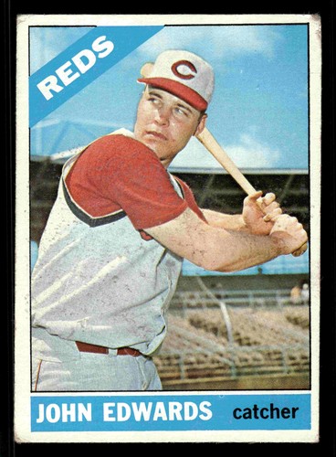 1966 Topps John Edwards #507 - Cincinnati Reds | eBay