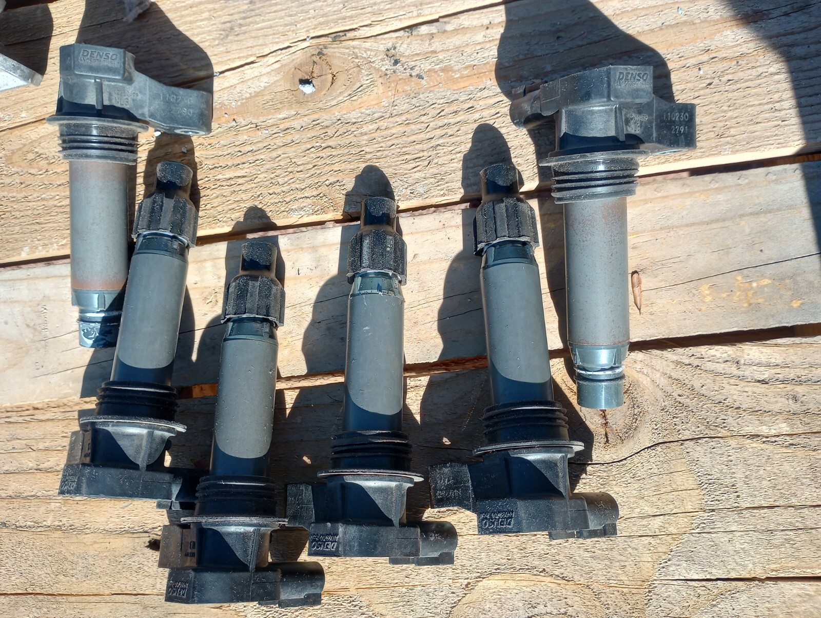 Lot Of 6 08-19 Cadillac Xts DENSO Spark Plug Ignition Coil OEM 12632479 ...