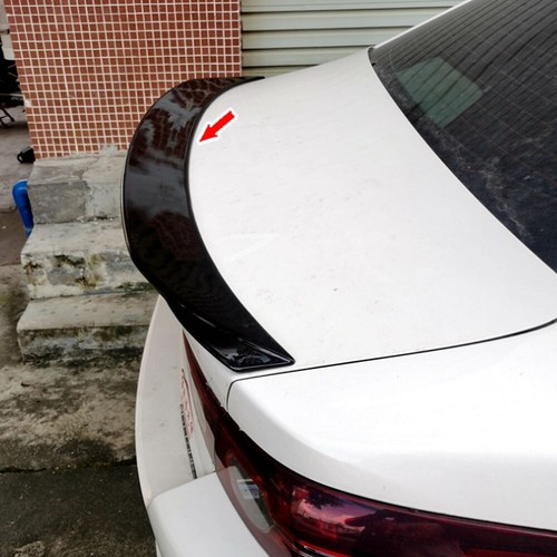 Glossy Black Fit For Mazda 3 4th Sedan Rear Trunk Spoiler Ducktail Look ...